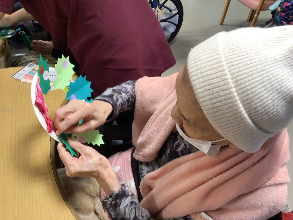 ル・グランハート沼津♡クリスマスリース作りpart1: ル・グランガーデンの行事などを紹介していきます